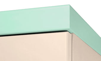Aspects kitchen custom size and colour cornice moulding – recuro styling